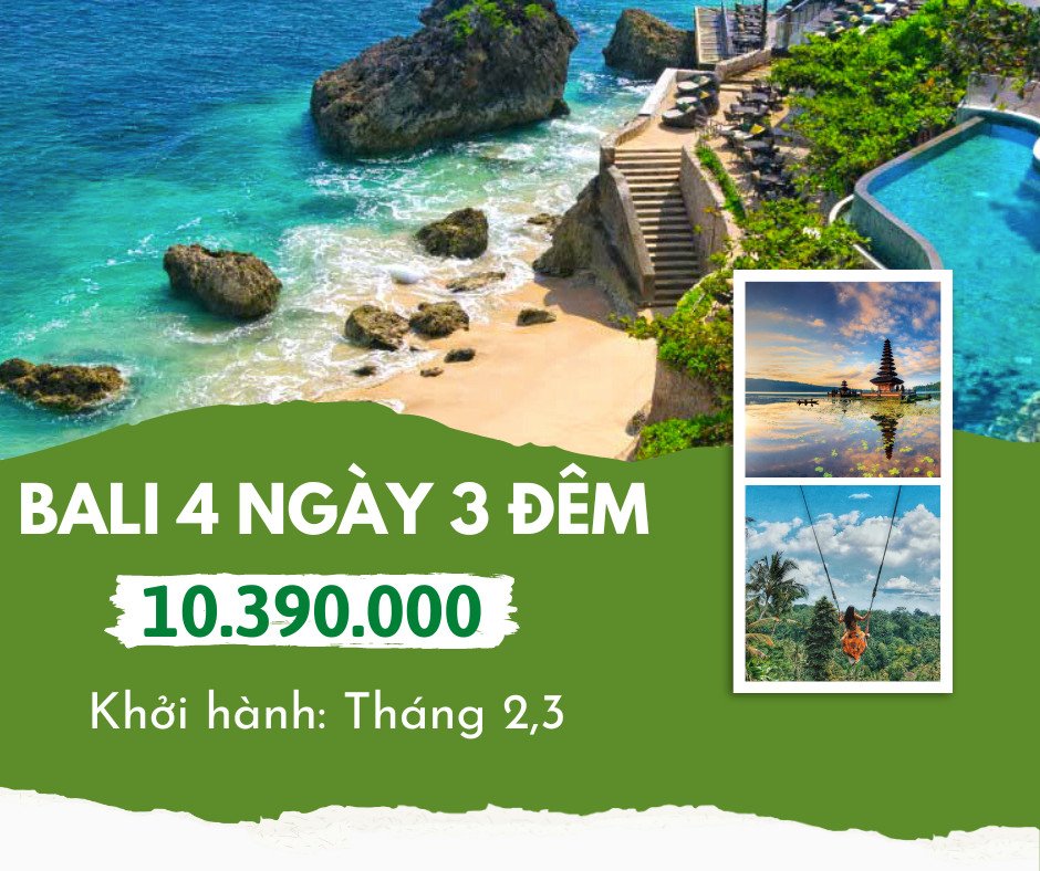 KHÁM PHÁ THIÊN ĐƯỜNG BIỂN ĐẢO BALI - INDONESIA
